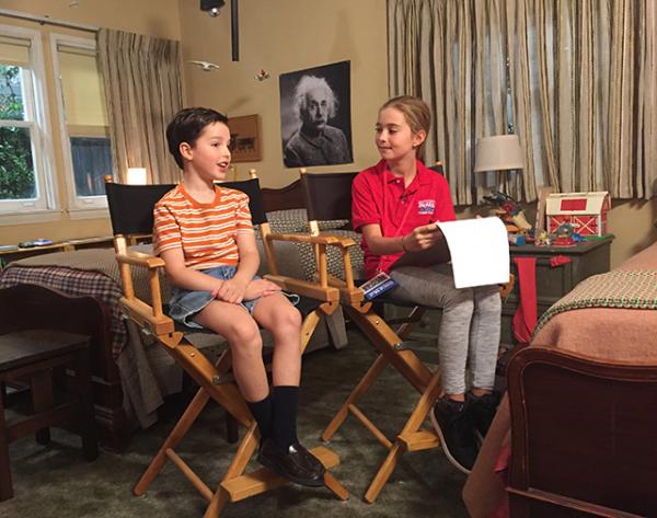 Meet Young Sheldon | Kid Reporters' Notebook | Scholastic Inc.
